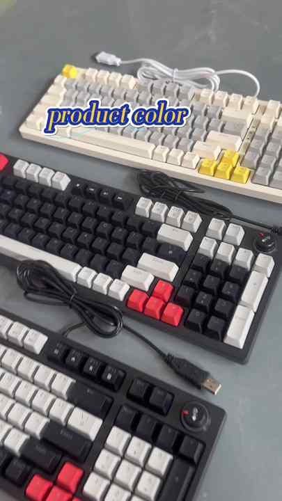 T-WOLF T50 85% Keyboard - Hot Swappable Blue Switch, RGB Backlit, Wired ...