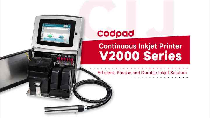 DOCOD V2000 Automatic Industrial Logo Date Inkjet Printing Printer CIJ ...
