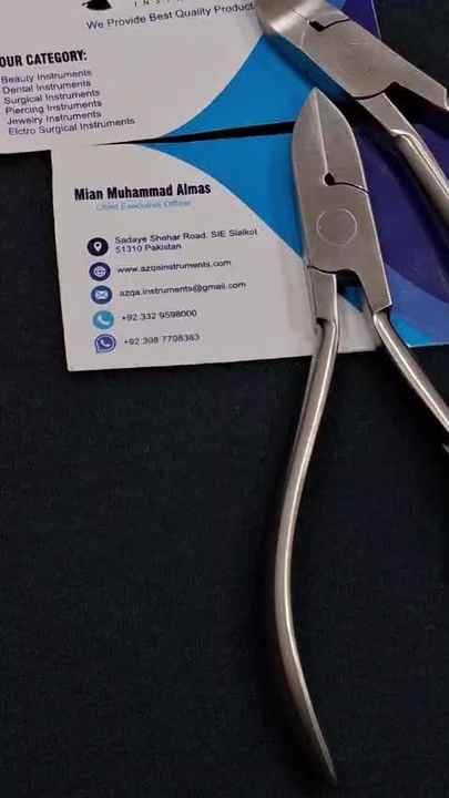 Stainless Steel Wire Spring Nail Clipper with Straight and Curved ...