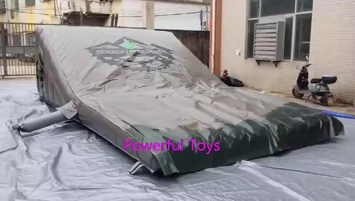 Outdoor Inflatable Landing Airbag - Durable & Customizable
