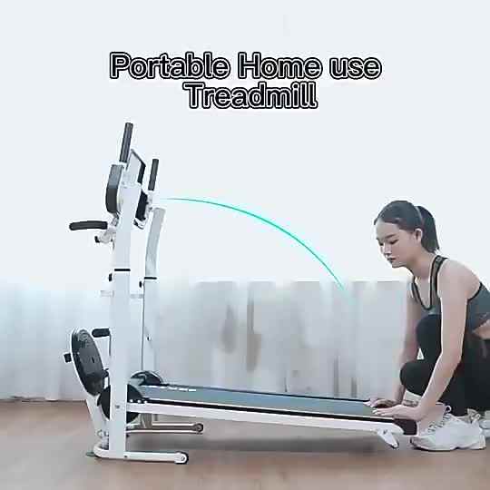 Unpowered Treadmill - Manual Walking Pad for Home Use