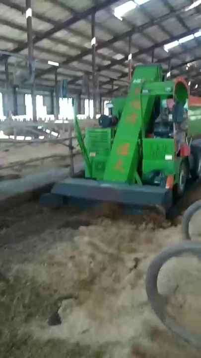 Poultry & Cow Dung Cleaning Machine High Productivity Engine-Powered ...