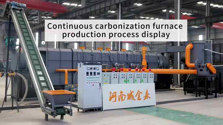 Coconut Shell Wood Chips Sawdust Continuous Carbonization Furnace ...