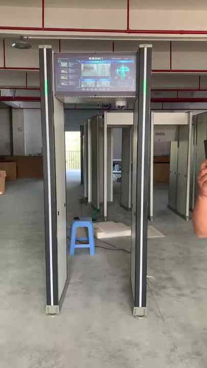 Five Detection Modes Full Body Scanner Walk Through Contraband Detector ...
