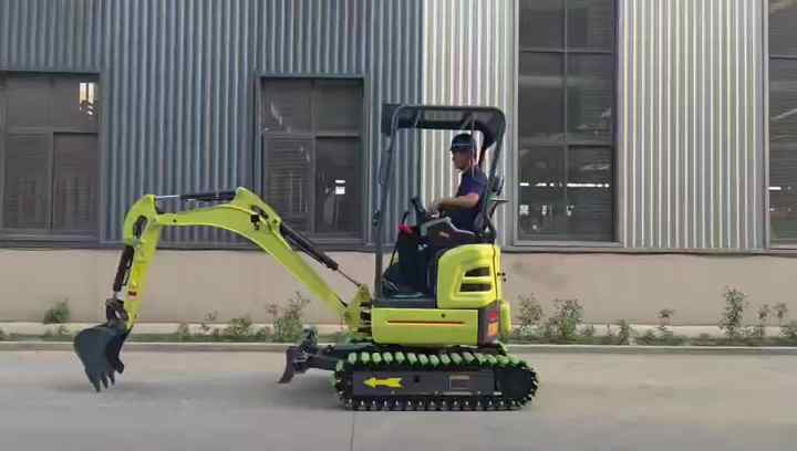 HONEST Mini Excavators Farm Digger Multi Function 1.5 Ton Mini ...