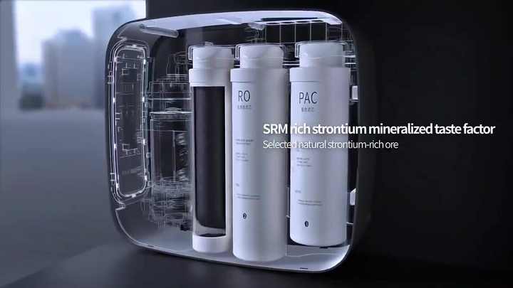 600GPD 800GPD Electric Under-Sink/Countertop RO Purifier System Rich ...