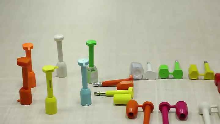 REB402 Anti Spin Barrier Anti-Theft Bolt Seal Abs Metal Bullet Seal ...