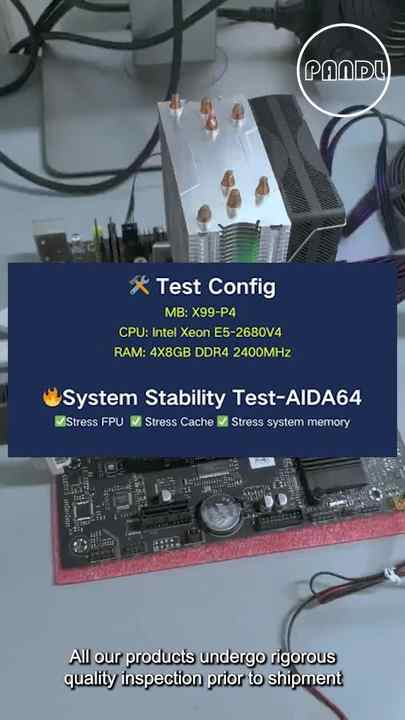 PANDL Desktop X99 Mainboard Kit with Xeon E5 2680 V4