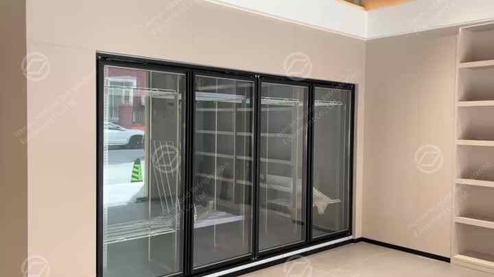 Supermarket Walk in Cooler - Efficient Beverage Display