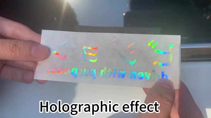 Custom UV Resistant Letter Logo Car Trucks Rear Window Transfer ...
