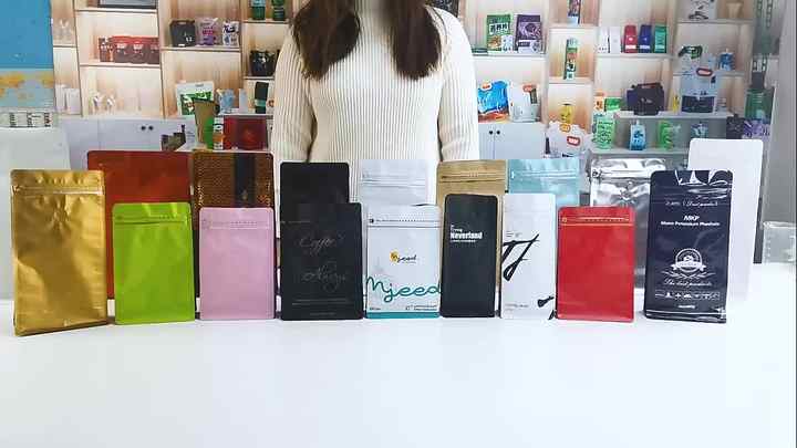 Recycle 250g 500g 1000g 2kg Gravure Printed Custom Printed Coffee Beans ...