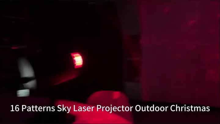16 Patterns Sky Laser Projector Outdoor Christmas Projection for ...