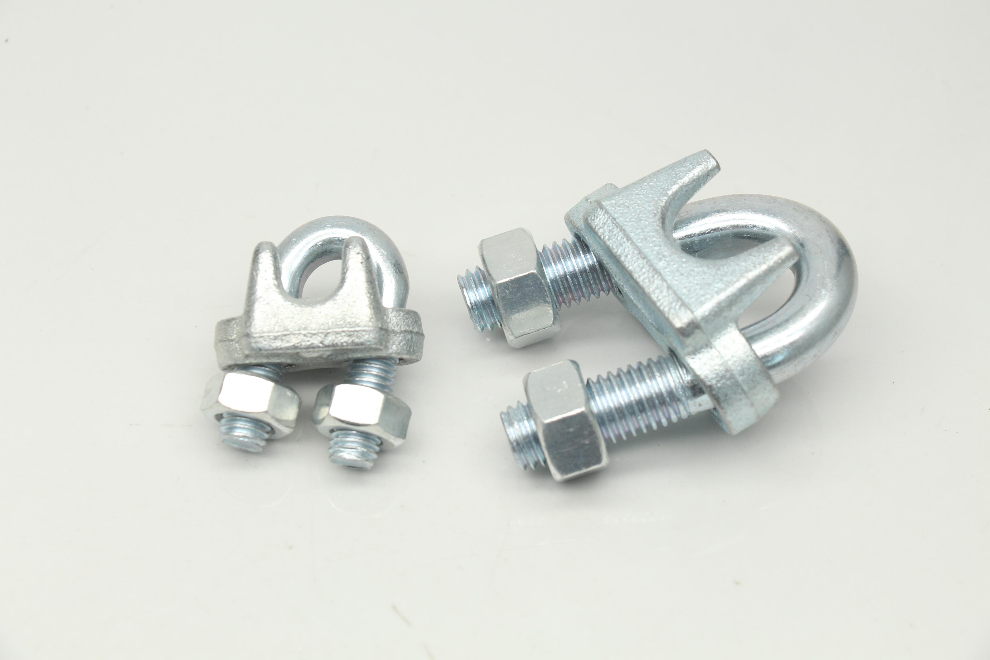 DIN 741 Galvanized Wire Rope Clamps for Cable End Connections Products ...