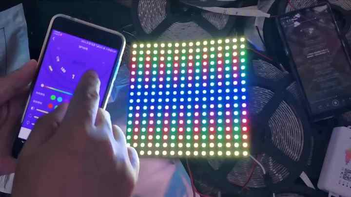 DC12V WS2812B Matrix Panels - Flexible LED Solutions