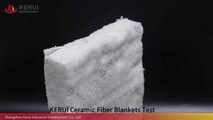 KERUI 1400 Degree 25-50mm 1260℃ Fire Resistant Ceramic Fiber Blanket ...