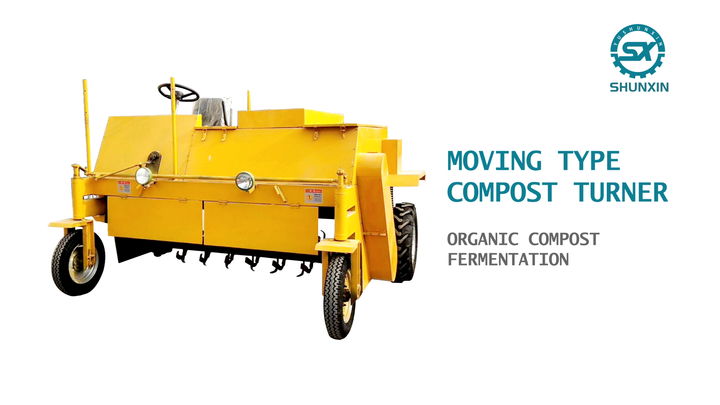 Agricultural Waste Fermentation Manure Composting Machine - Buy Manure ...