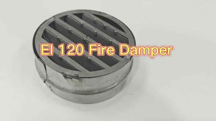 Fire Rated Intumescent Fire Damper Airflown Air Transfer 2 Hours Fire ...