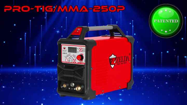 ZELDA 220V Pro Tig MMA-250p Pulse Stick Inverter High Efficiency Manual ...