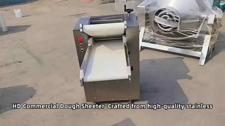Bakery Bread Mini Tabletop Croissant Hand Small Motorized Dough Sheeter ...