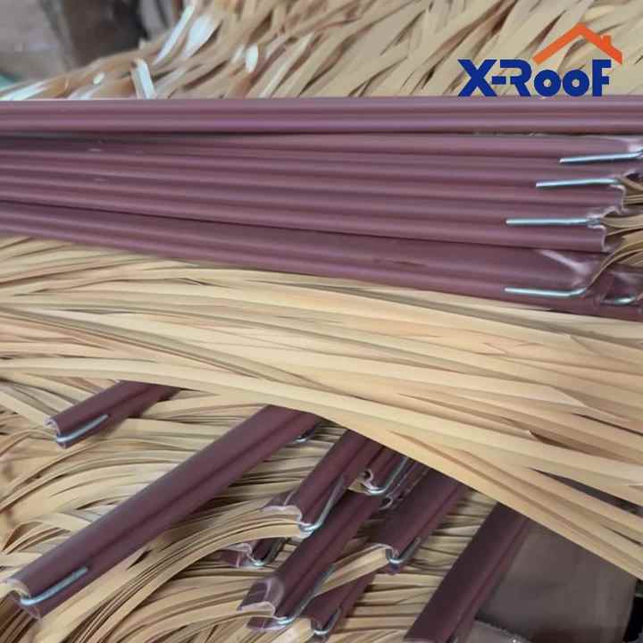 Durable, Fireproof, and Waterproof Synthetic Thatch Roof