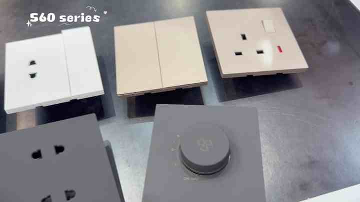 New Design Uk Standard Pc Panel ultra Thin Big Panel 1/2/3/4 Gang ...