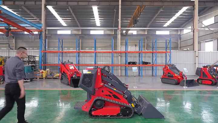 Remote Control 450t Mini Skid Steer Loader From the Factory Price Skid ...