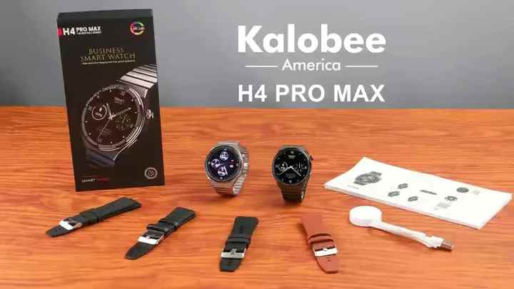 H4 Pro Max Smart Watch NFC Big Battery Capacity Health Smartwatch BT ...