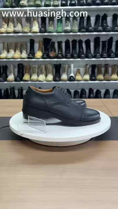 CXT,Conference Center Black Classic Men Formal Leather Shoes Double ...