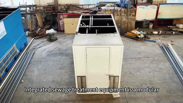 Portable Sewage Treatment Plant STP MBBR MBR Fast Food Oil Wastewater ...