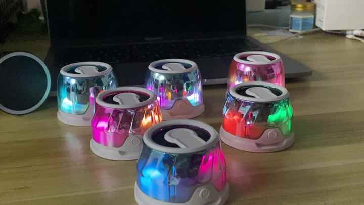 Compact Mini Speaker Electroplated Version Portable Audio for Daily Use ...