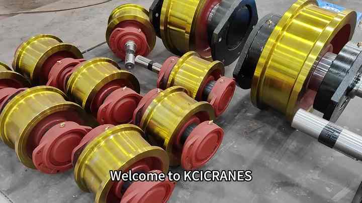 500*150 Forged Steel Wheels for Gantry Crane10t 20t Crane Traveling ...