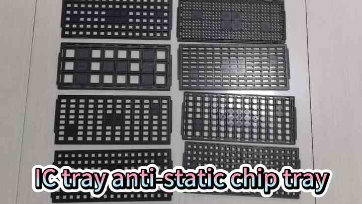 ESD High Temperature IC Chip Tray LQFP Series Plastic Electronic ...