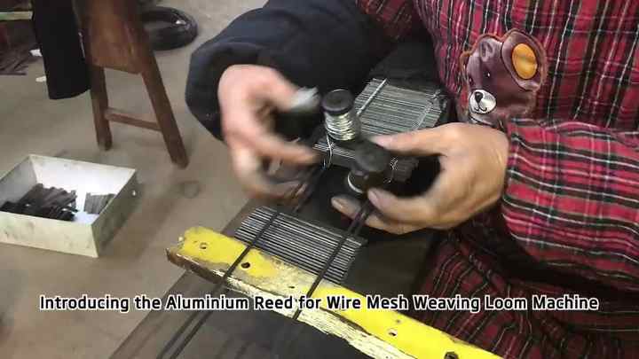 Industrial Fabric Weaving Beater Wire Mesh Loom Reed