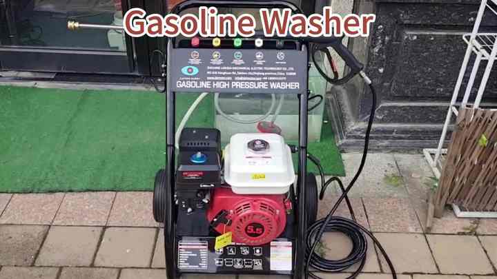 Efficient Cleaning with Powerful Gasoline High Pressure Washer