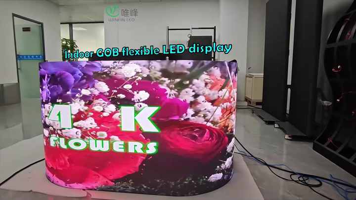 P2.5 OEM Indoor Portable Fast Setup DJ Booth Table Led Display Screen ...