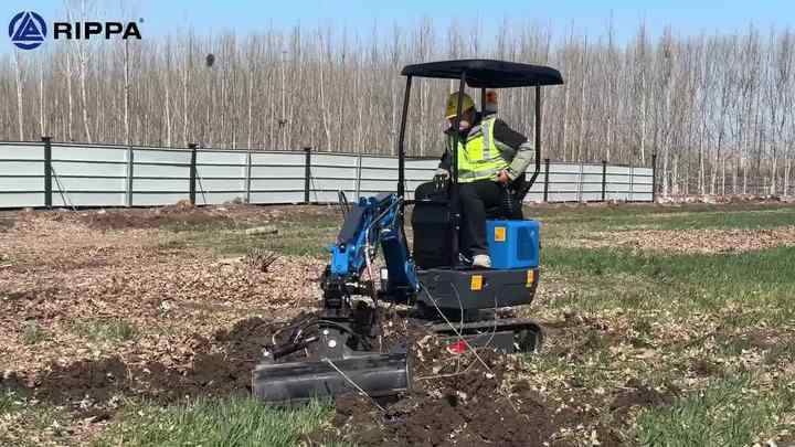 Rippa Mini Excavadora Crawler Micro Digger Small Excavation Machine ...
