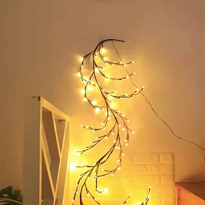 Party Bendable Willow Vine Lights White Birch Tree Light Indoor ...