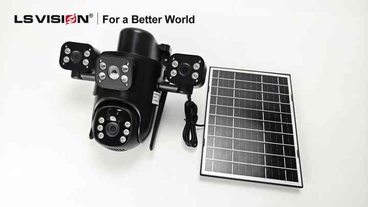 LS VISION 6MP Ultra HD Security Camera with 360° Panoramic View