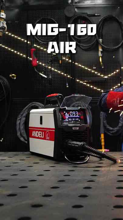ANDELI MIG-160 Welder - Versatile 4 in 1 Mig Flux Mig Lift Tig Stick