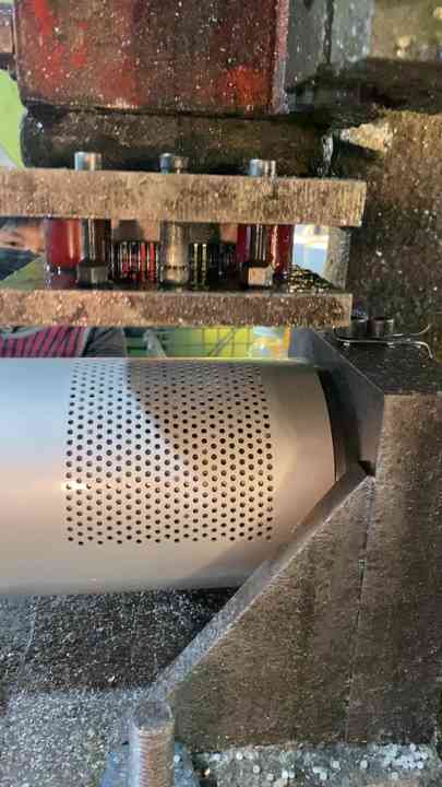 2mm 18mm Thick 6MM Aperture Stainless Steel Perforated Mesh Metal Sheet ...