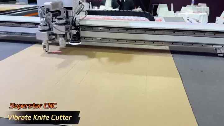 Flatbed Digital Die Cutter Vibrate Knife Paper Cutting Machine for ...