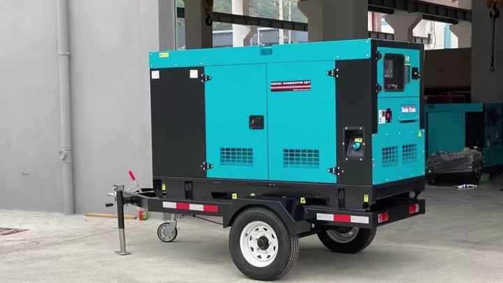 JC Mobile Generators 30kw 30kva Diesel Trailer Generator Set 50kw 50kva ...