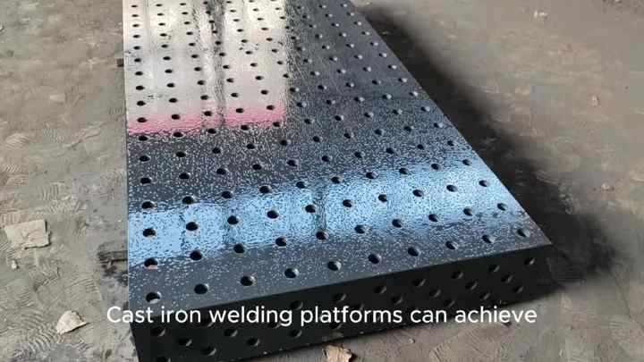 New Cast Iron 3D Flexible Welding Platform Porous Positioning 3D ...