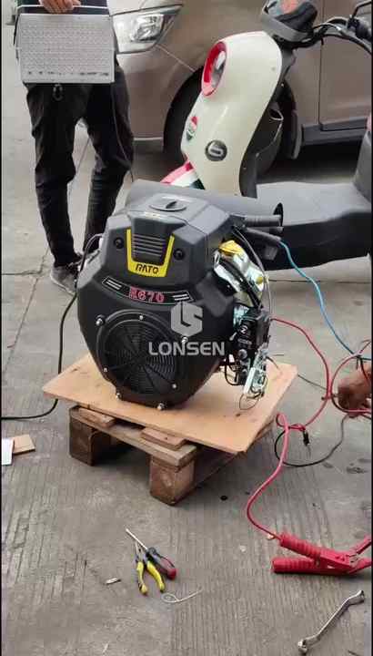 EPA Rato R670 24HP V-Twin Engine - High Productivity Gasoline Power