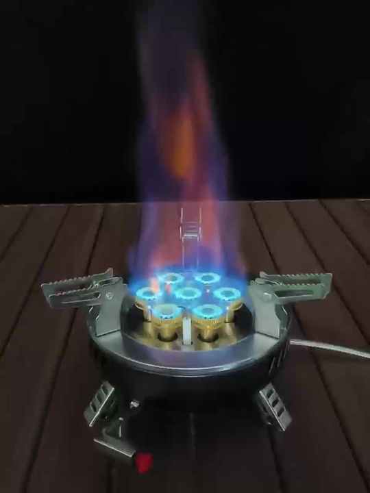 Portable Folding Gas Burner - BRS-207 Outdoor Camping Stove for Easy ...