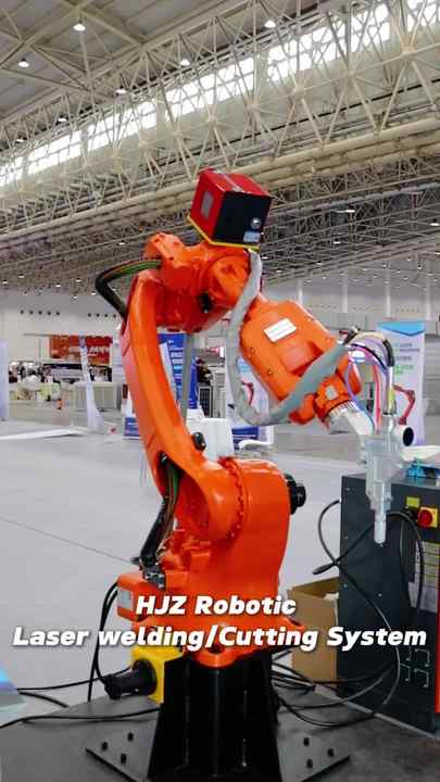 Robot Arm 6 Axis Industrial Robot With Linear Rail Unit for Laser ...