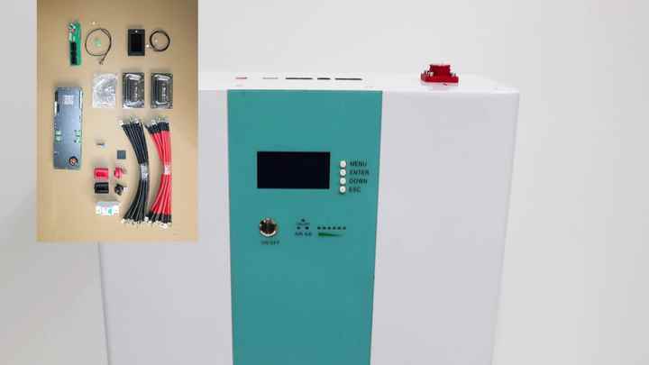 DIY Kit 16kwh Battery Shell Jk JBD 200A BMS Lithium Ion Box