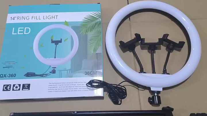 LED Ring Light 14 Inches - Perfect for Barber Shop & Photography