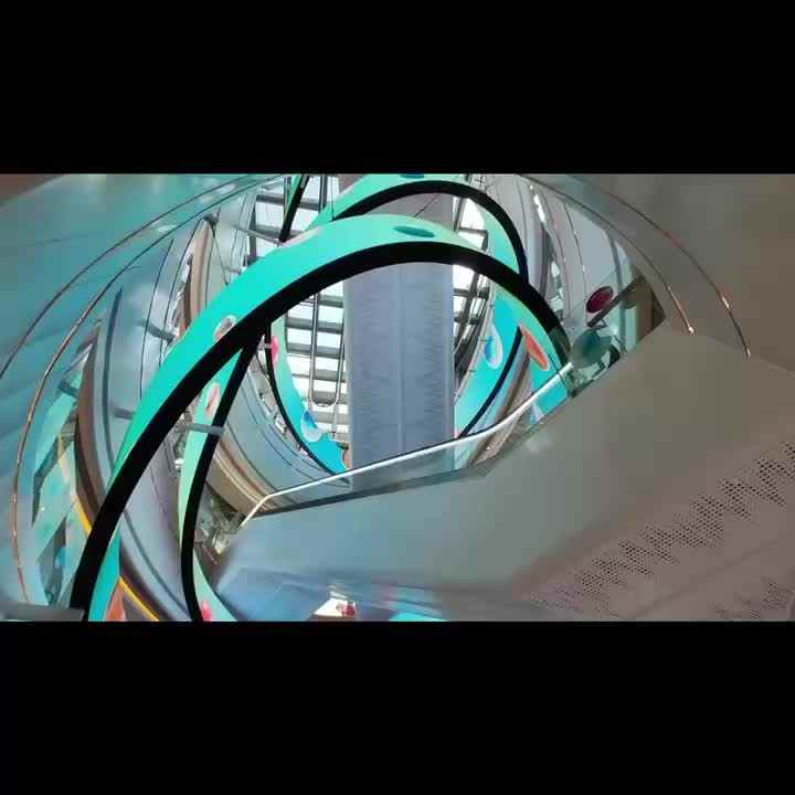 GOB Outdoor Creative Flexible Soft Ribbon LED Screen Modules