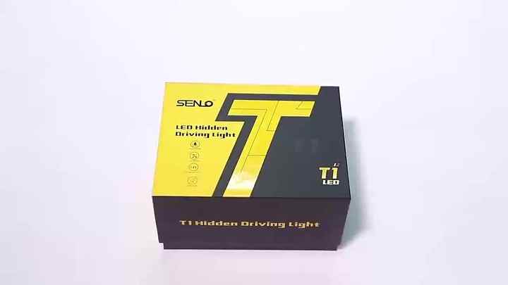 Headlight Mini Driving Super Slim Senlo T1 Plus 50W LED Light Fog ...